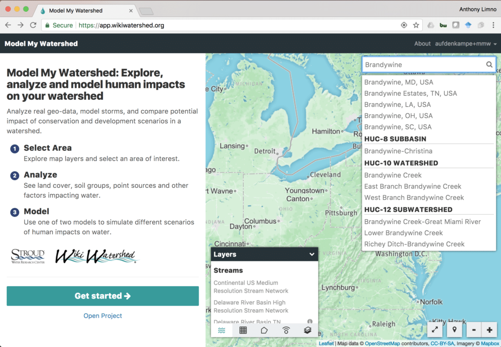 Model My Watershed Release 1.19 - WikiWatershed